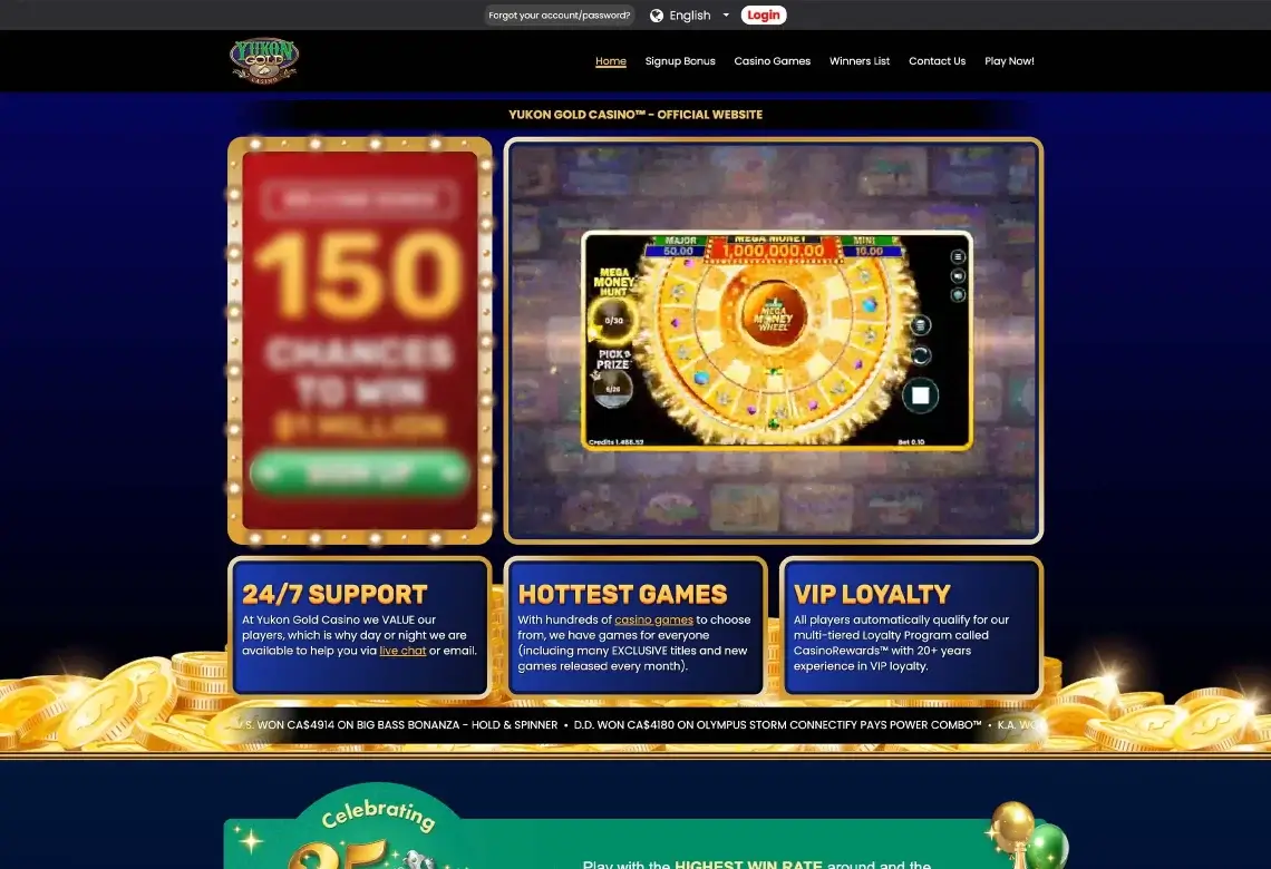 Yukon Gold Casino Review 2026 | Is It Safe?