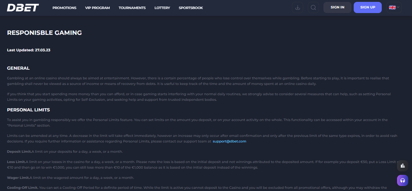 DBet Casino Review | are they legit or bogus? Find out here!