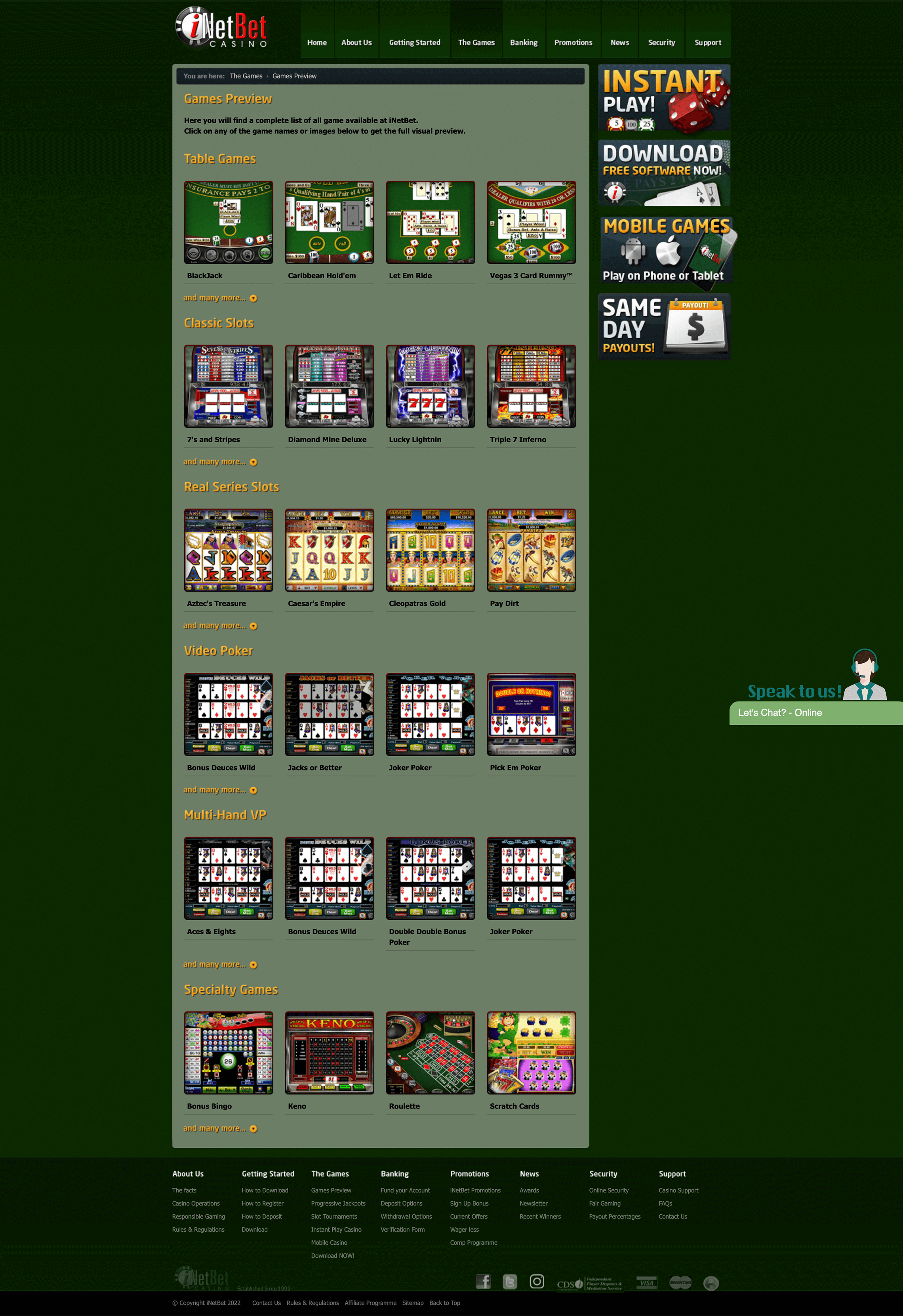 iNetBet Casino Review [2025] Fast Payouts & Trusted