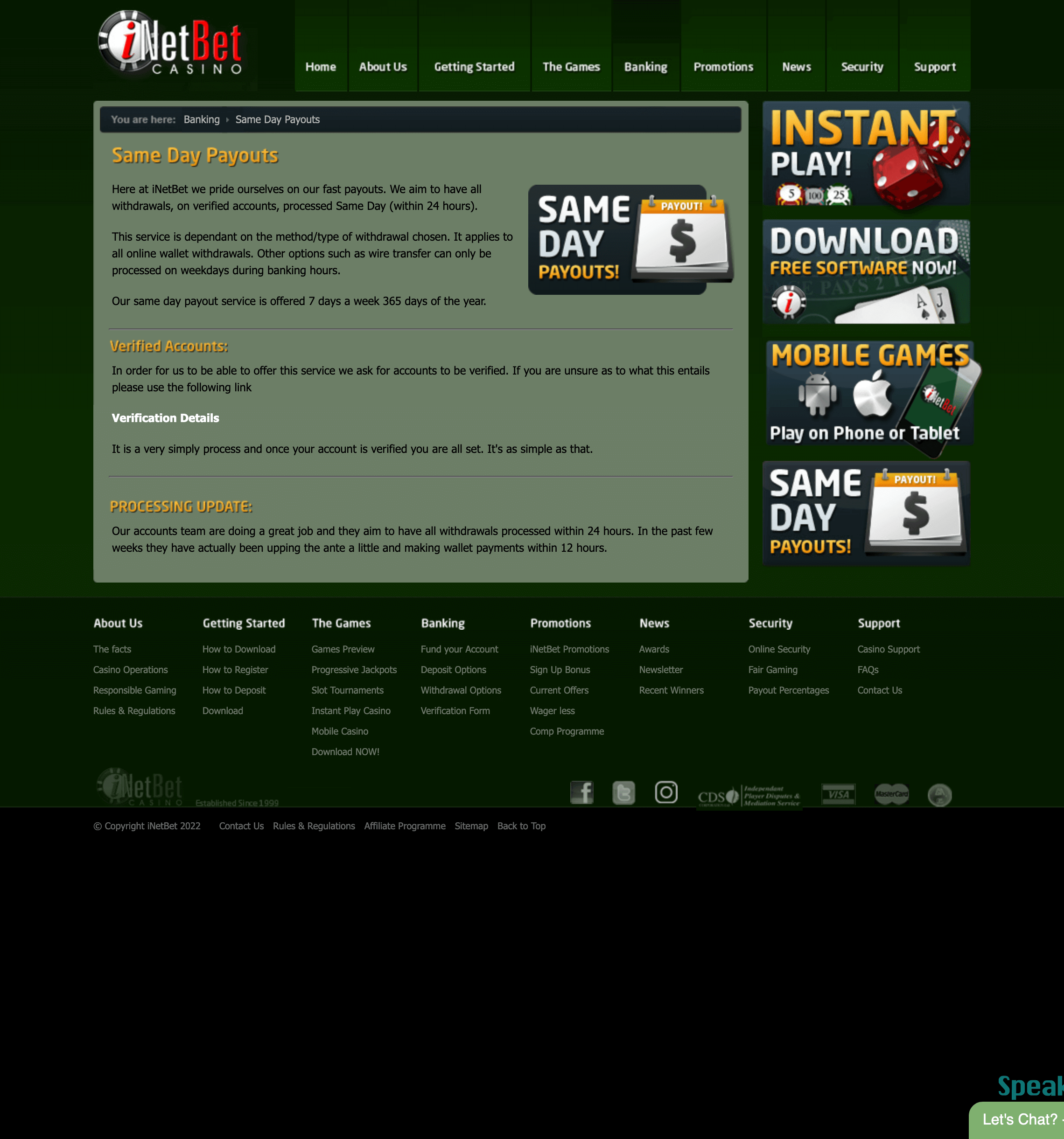 iNetBet Casino Review [2025] Fast Payouts & Trusted